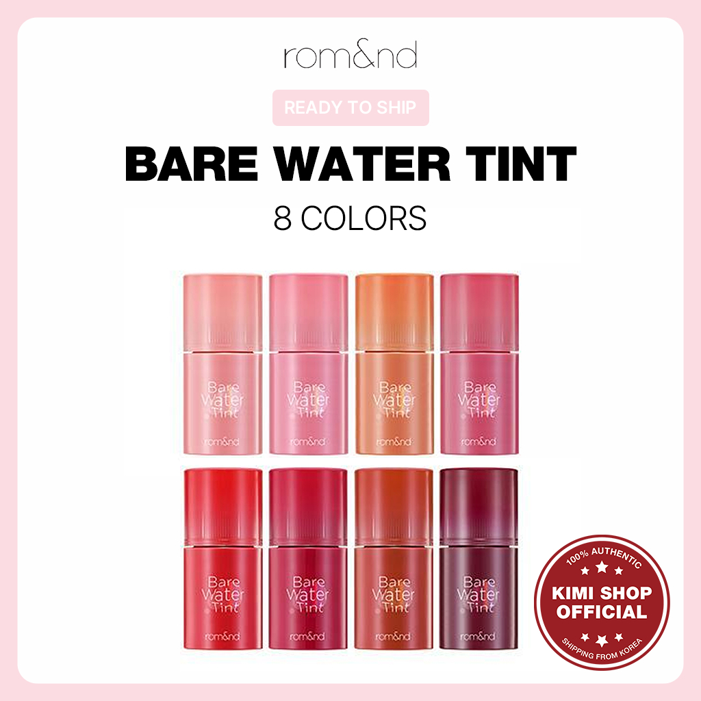 [rom&nd] Bare Water Tint 8 Colors | Shopee Malaysia