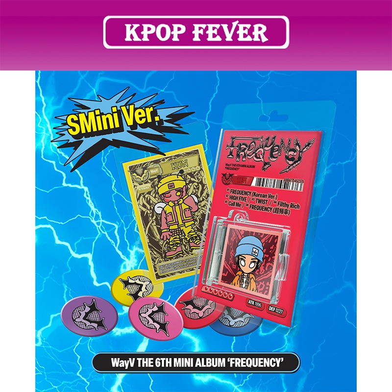 WAYV - [FREQUENCY] 6TH MINI ALBUM (SMINI ver.) | Shopee Malaysia