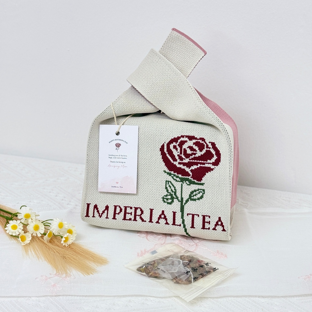 Imperial Tea Mother's Day Knitted Bag Tea Set | Bundle Set | Shopee ...
