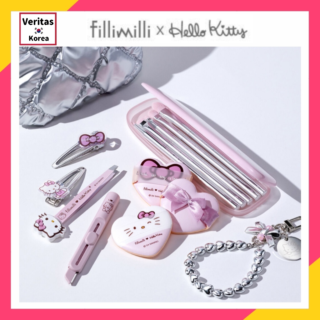 Fillimilli x Hello Kitty EYE BRUSH PRO COLLECTION /(Eye Brush+Keychain ...