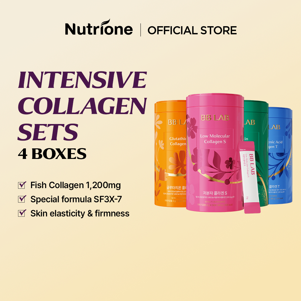 NUTRIONE BB LAB Intensive Collagen Sets (4 boxes) | Shopee Malaysia