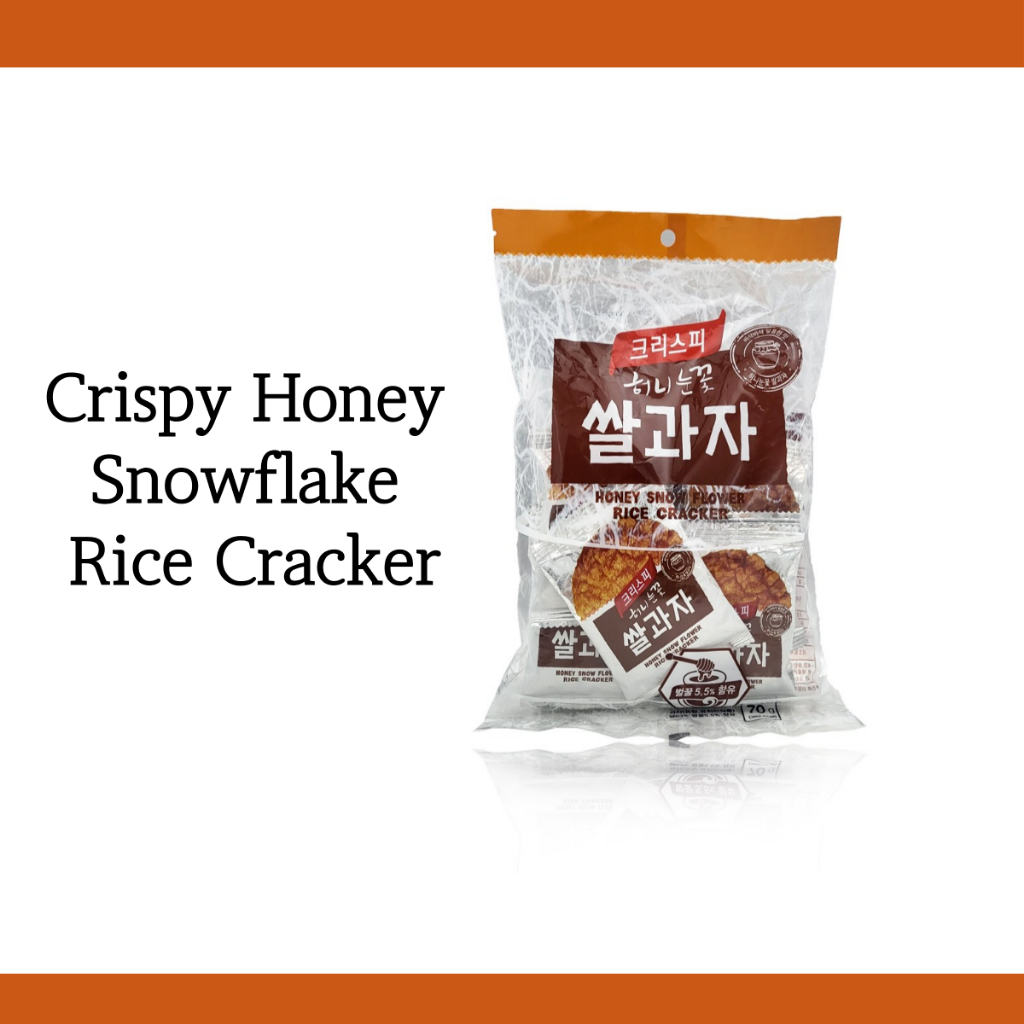 Crispy Honey Snowflake Rice Crackers 800g | Shopee Malaysia