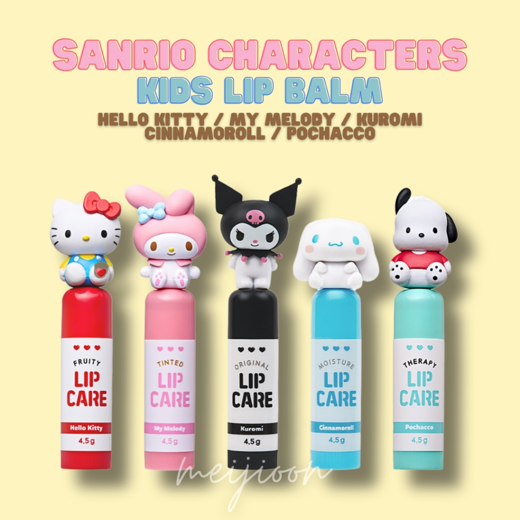 ♥from KOREA♥ Sanrio Characters’ Figure Lip care Kids Lip Balm, Lip ...
