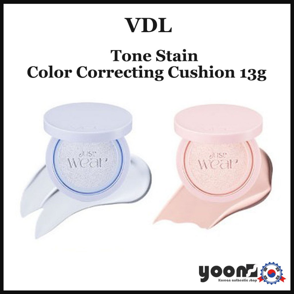 (NEW) [VDL] Tone Stain Color Correcting Cushion 13g (SPF 50+, PA ...