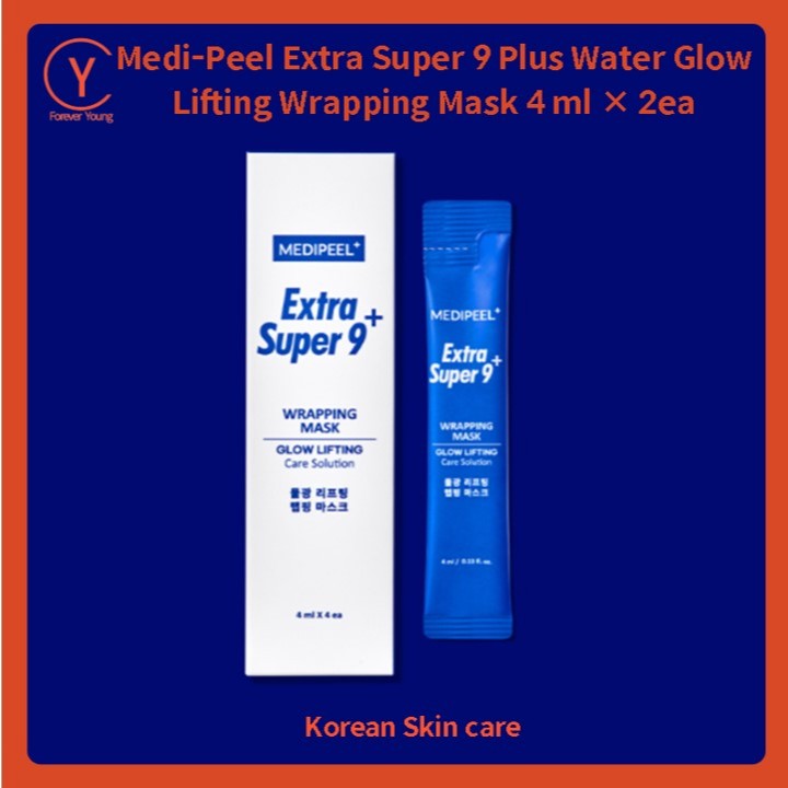 Medipeel Extra Super 9 Plus Water Glow Lifting Wrapping Mask 4ml 2ea,ds ...