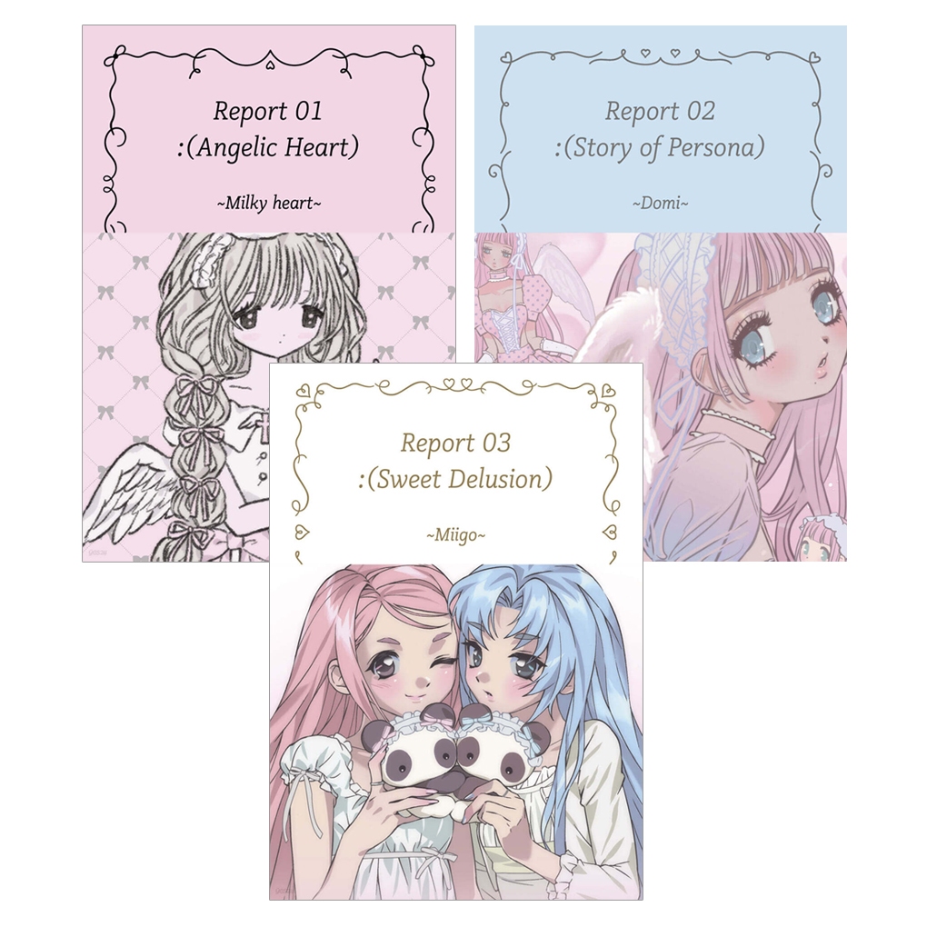 [KOREA BOOK] ILLUST LAB 2025 Angelic Heart , Story of Persona, Sweet ...