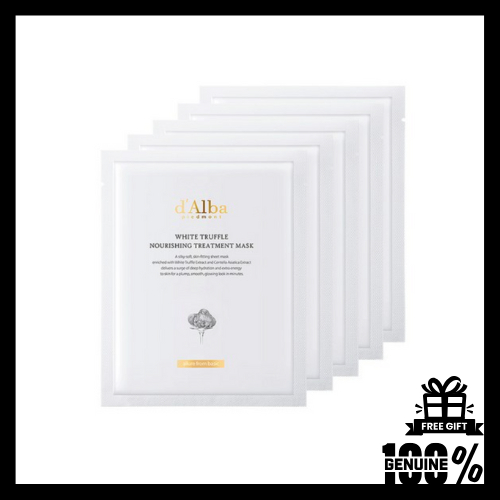 d’Alba White Truffle Nourishing Treatment Mask (5/10 Sheets) | Shopee ...