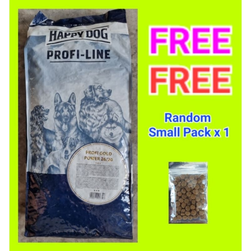 20kg Happy Dog Profi Gold Power Profi-Line Happydog Profi Line Sportive ...