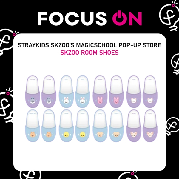 SKZOO ROOM SHOES STRAYKIDS SKZOO'S MAGIC SCHOOL | Shopee Malaysia
