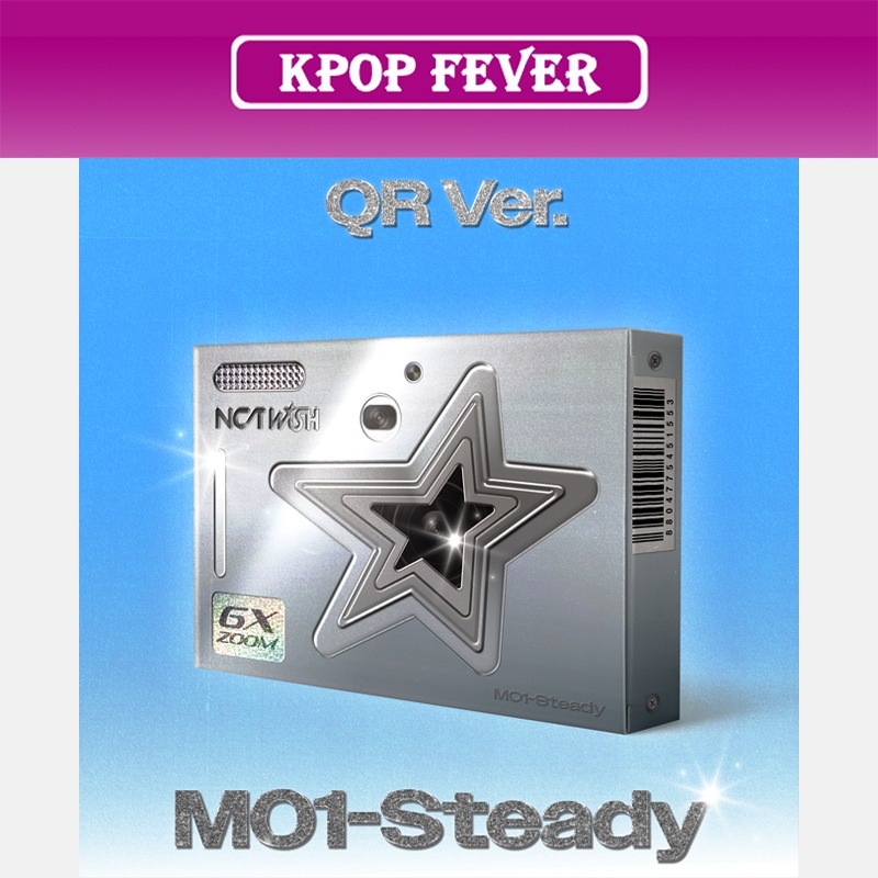 NCT WISH - [ STEADY ] 1ST MINI ALBUM (QR Ver.) (DMM FANCALL POB) | Shopee Malaysia