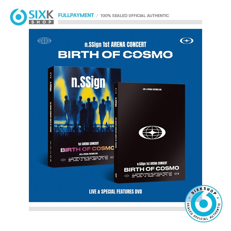 n.SSign 1st ARENA CONCERT [BIRTH OF COSMO] (DVD) | Shopee Malaysia