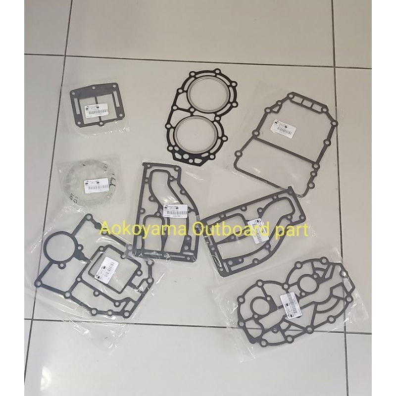 SUZUKI OBM 40HP OVERHAUL GASKET # 2 stroke outboard engine part ...