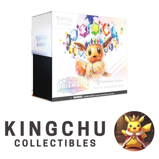Pokemon TCG: Prismatic Evolution Pokemon Center Elite Trainer Box PC ...