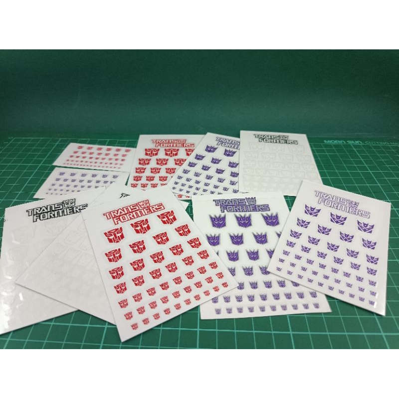 Transformers Autobots Decepticons Logo Insignia Stickers | Shopee Malaysia