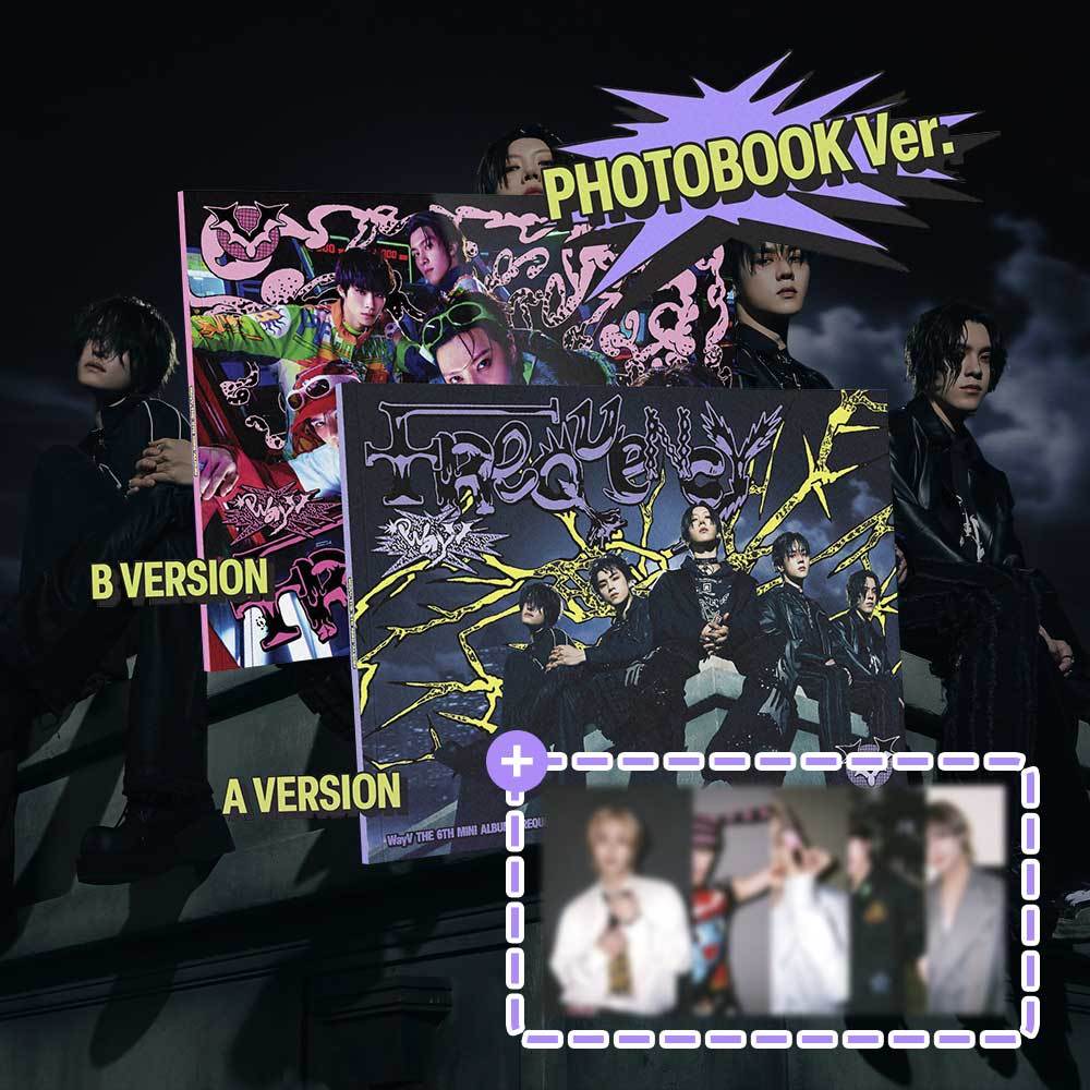 [GIFT] WayV 6th Mini Album FREQUENCY Photobook ver | Shopee Malaysia