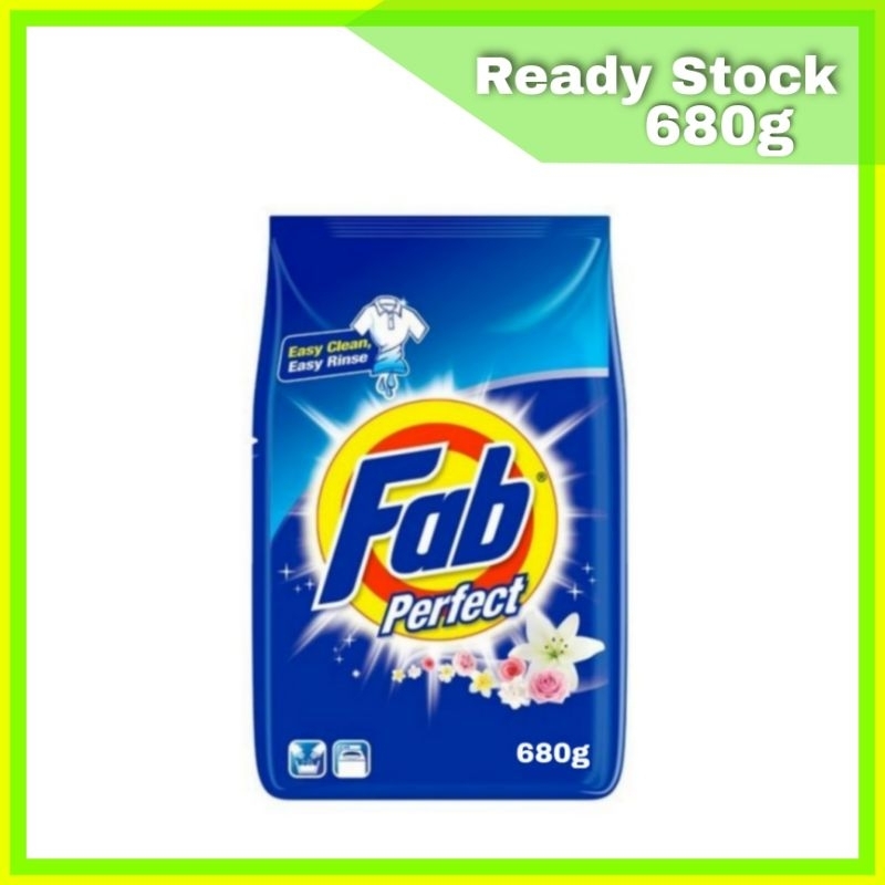 FAB DETERGENT POWDER 680G | Shopee Malaysia