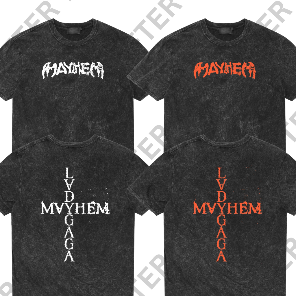 Lady Gaga Mayhem/Abracadabra Series Oversized T-Shirt unofficial Custom ...
