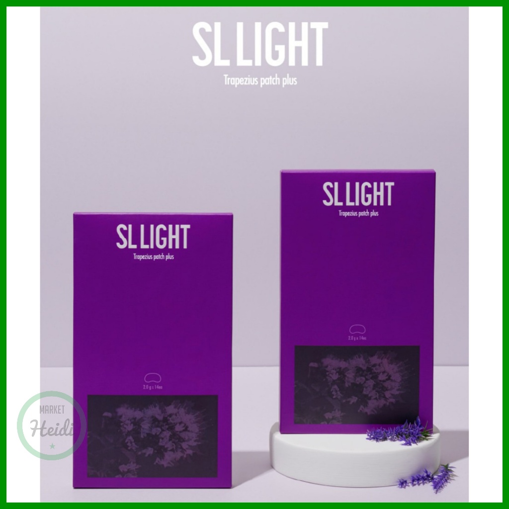 KOREA 🇰🇷 SL LIGHT Trapezius Patch Plus / SLLIGHT beauty body patch ...