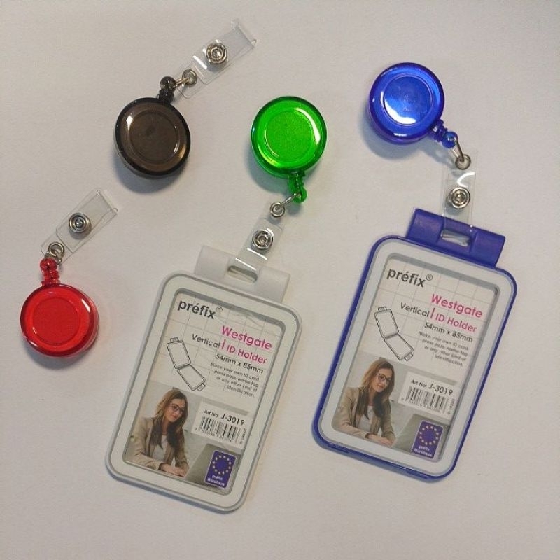 Yoyo clip translucent yoyo tag round shape ID card pulley retractable ...