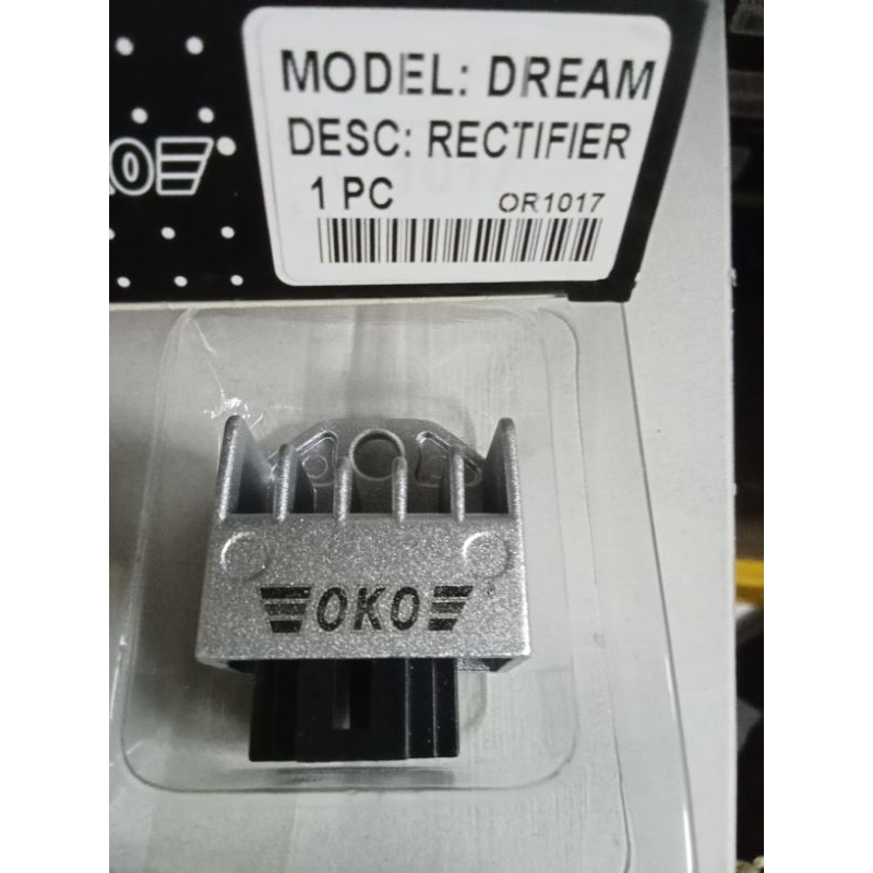 RECTIFIER HONDA EX5 DREAM 1017 OKO | Shopee Malaysia