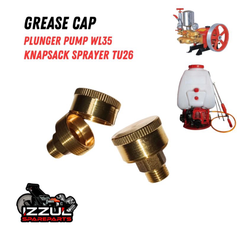 GREASE CAP PLUNGER PUM WL35 RACUN KNAPSACK SPRAYER TU26 1PCS | Shopee ...