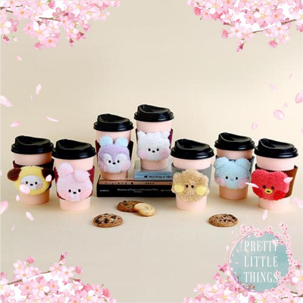 MONOPOLY BT21 MININI PLUSH CUP HOLDER SLEEVE BTS KOREA | Shopee Malaysia