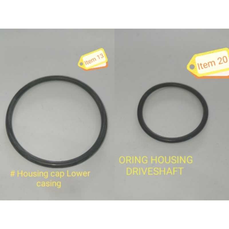 SUZUKI OBM 30HP Oring Cap Lower casing /Housing impeller 09280-75002 ...