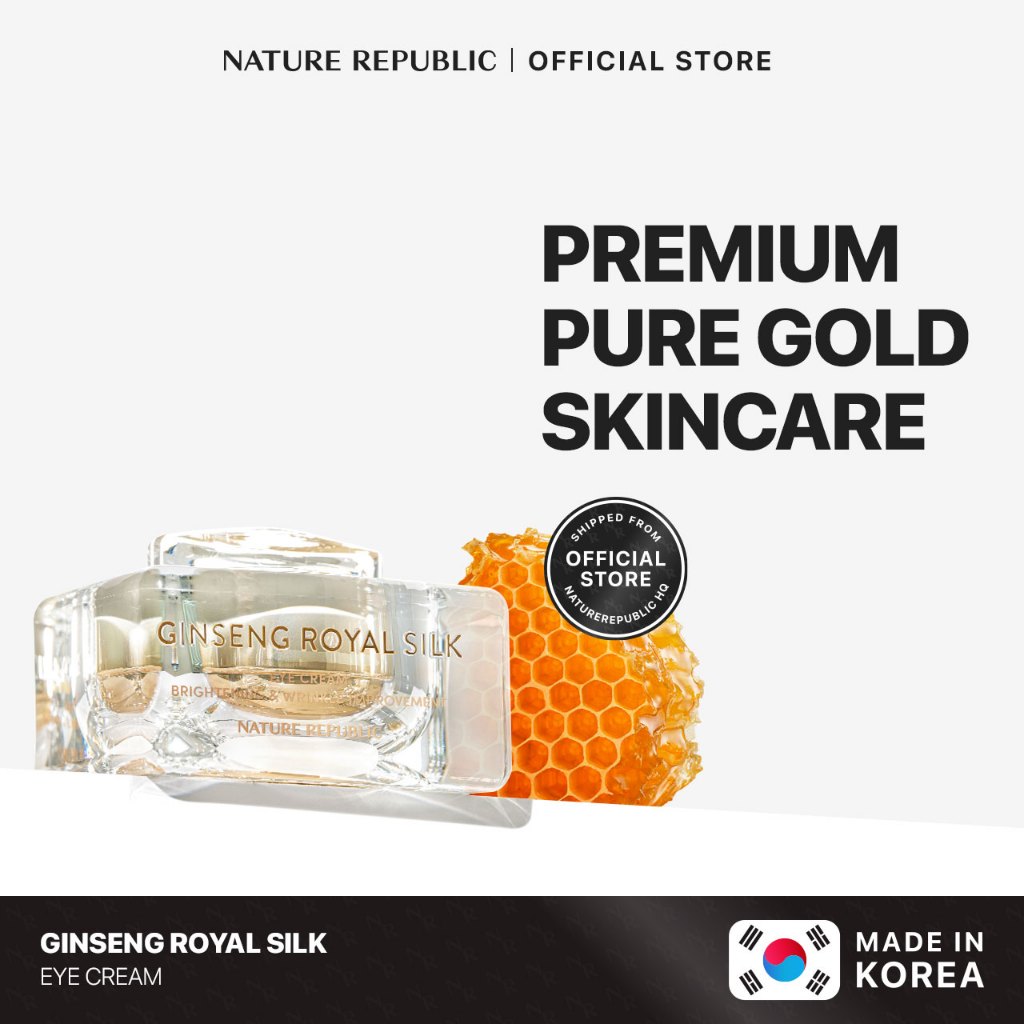 [Nature Republic] Ginseng Royal Silk Eye Cream 25ml | Shopee Malaysia