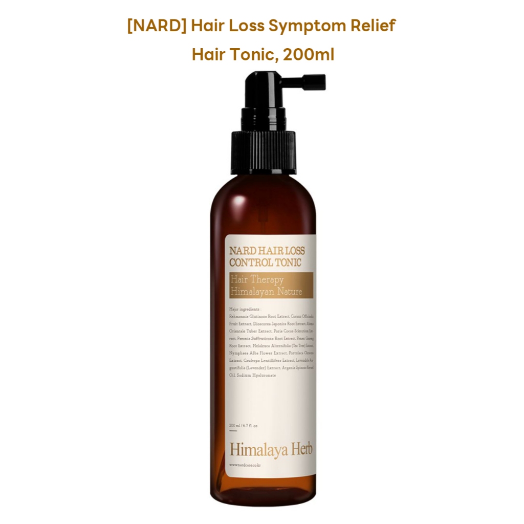 NARD Hair Loss Symptom Relief Hair Tonic, 200ml, 1ea | Shopee Malaysia