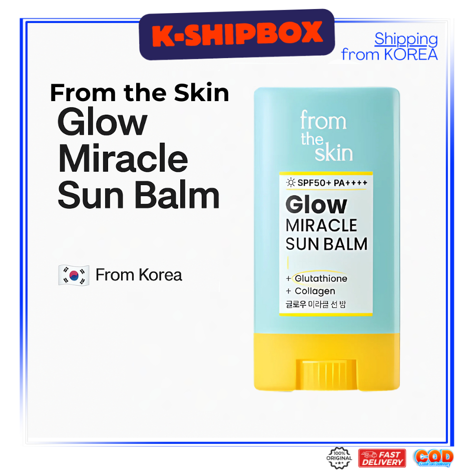 [From The Skin] Glow Miracle Sun Balm SPF50+ PA++++ 10g | Sunscreen ...