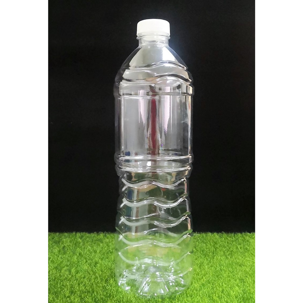 1-Liter Empty Plastic Bottle w/ Screw Cap | Shopee Malaysia