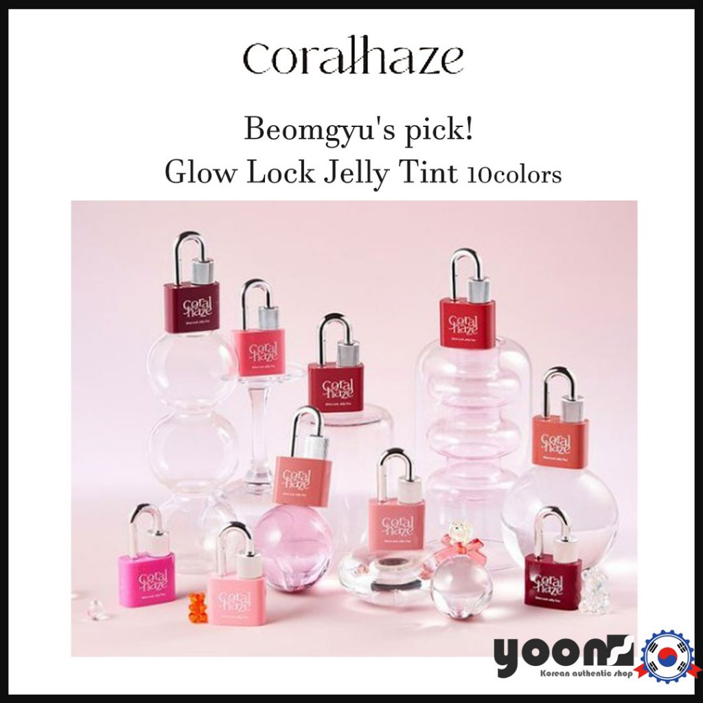 [Coralhaze] Glow Lock Jelly Tint 10 colors / Beomgyu's pick!_From Korea ...