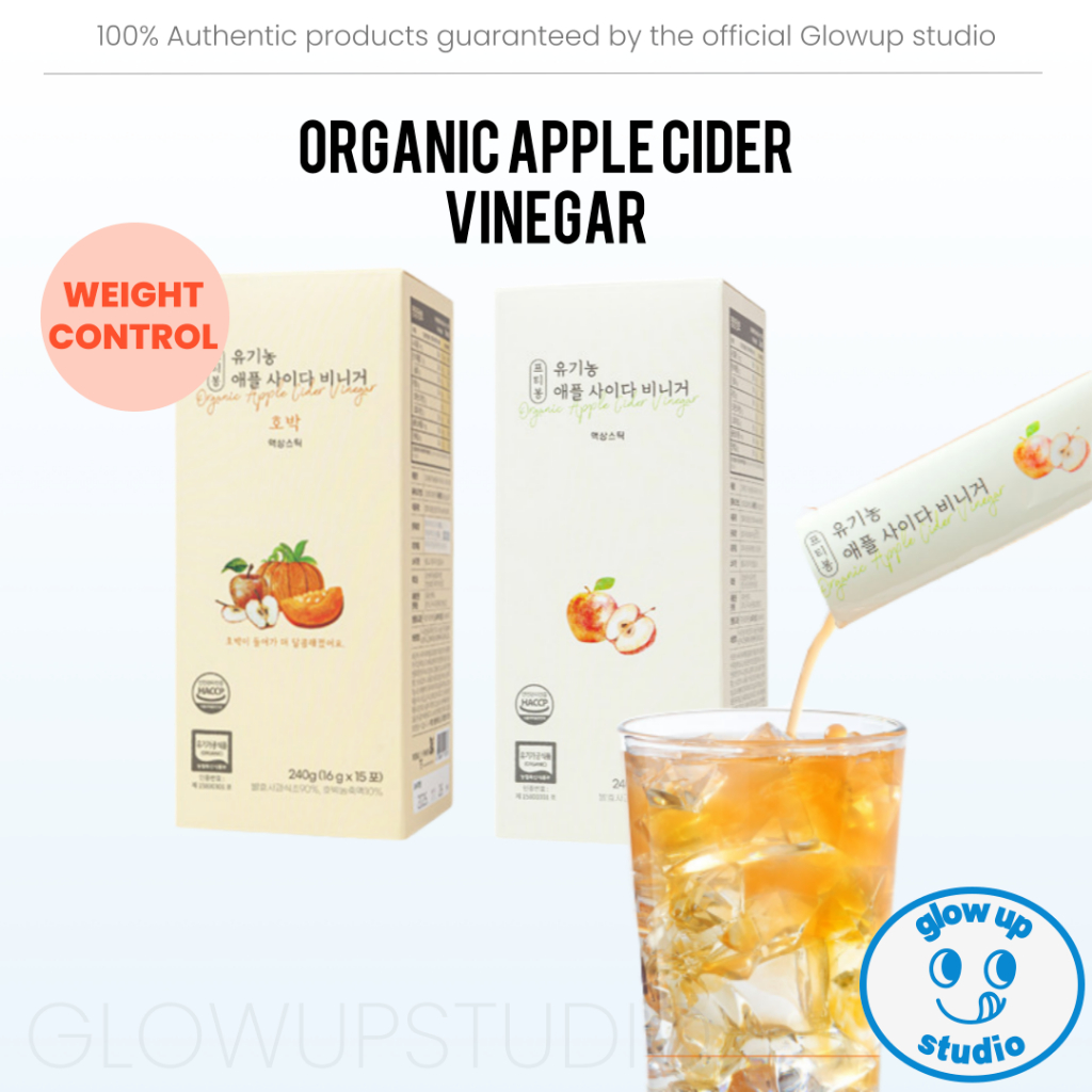 Organic Made In Korea Apple Cider Vinegar (2 Flavors) Apple Cider Fat ...
