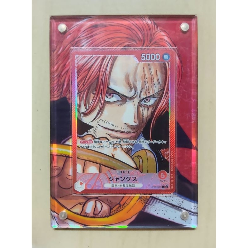 One Piece Card Tcg - Shanks + Full Art Case - L | Shopee Malaysia