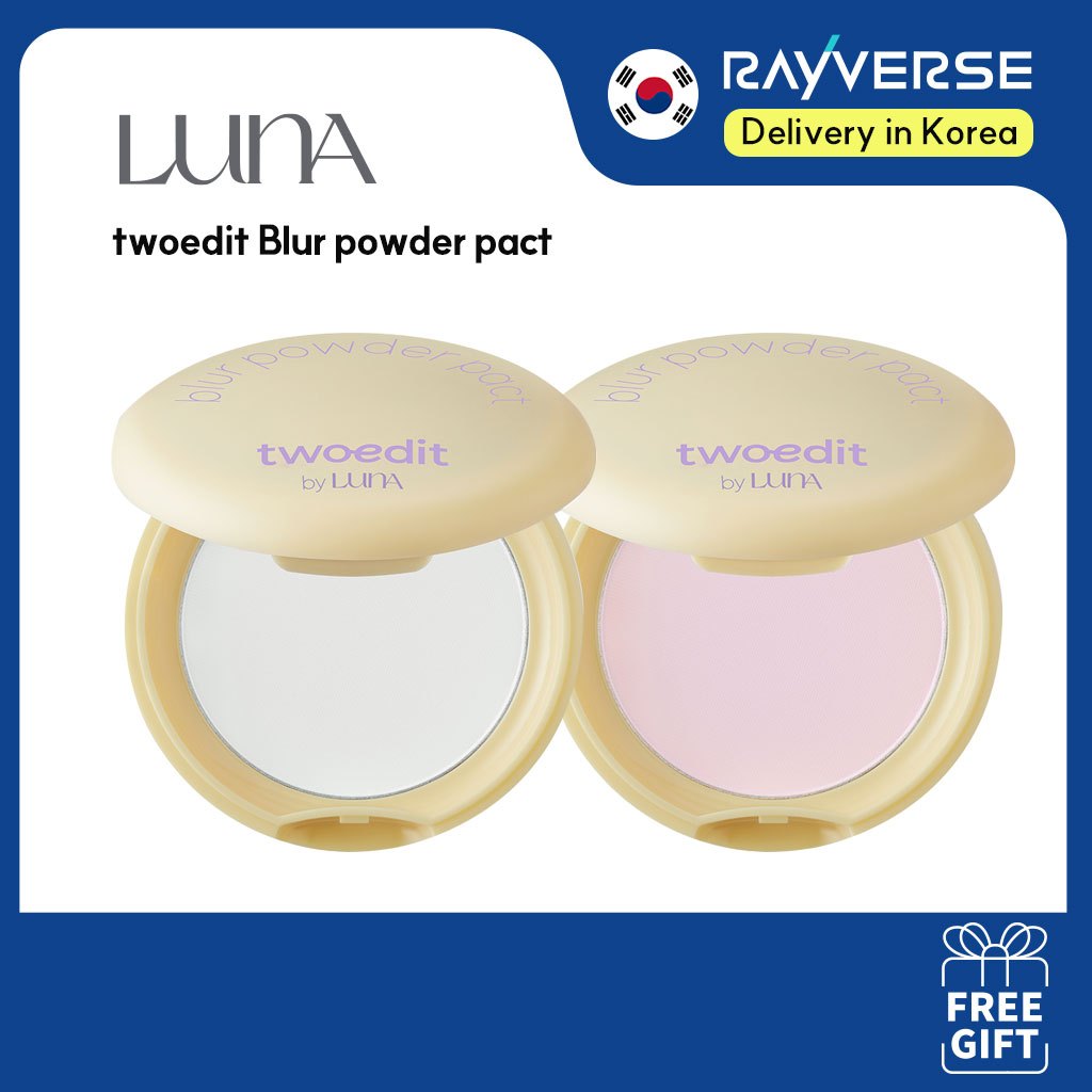 [LUNA] Korea Daiso twoedit Blur powder pact /Oil Cut /Pore cover ...