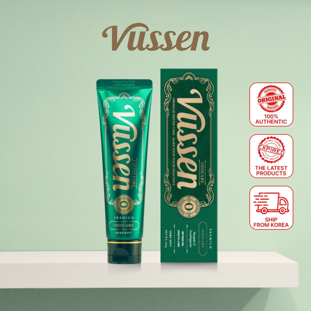 VUSSEN OZO CARE Premium Tooth Paste 120g - Bad Breath Remover ...