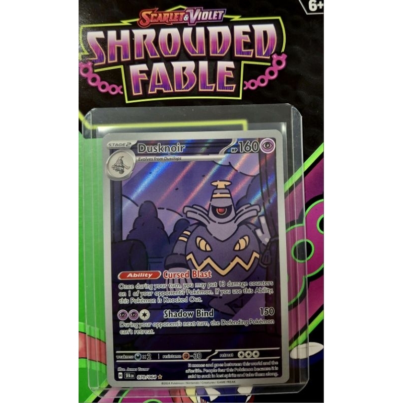 Dusknoir (IR) -070/064 [Shrouded Fable] | Shopee Malaysia