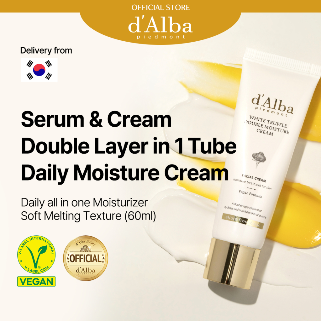 [Official] d'Alba_Store Italian White Truffle Double Moisture Cream ...