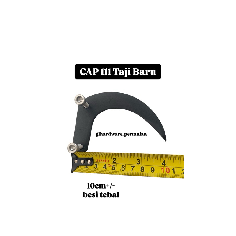 Taji 111 sabit Taji besi/ High quality/Ready stock/Pengait Buah Sawit ...