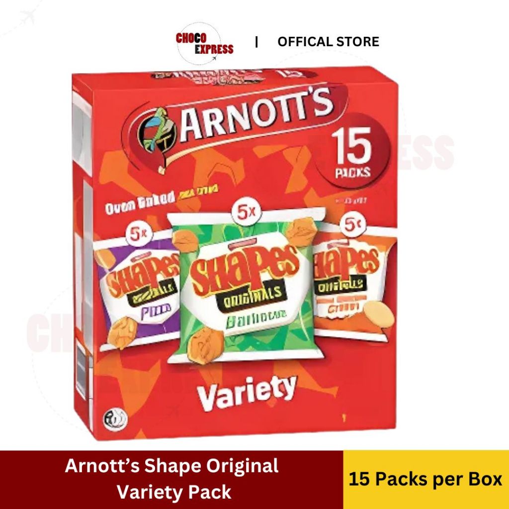 Arnott's Shapes Variety 15p 375g/ Product of | Shopee Malaysia Arnott's Shapes Variety 15p 375g/ Product of | Shopee Malaysia