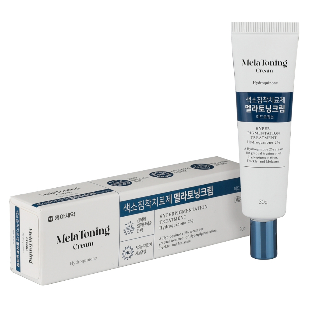 DONG-A Melatoning Cream 30g For discolored skin, freckles, dark spots ...