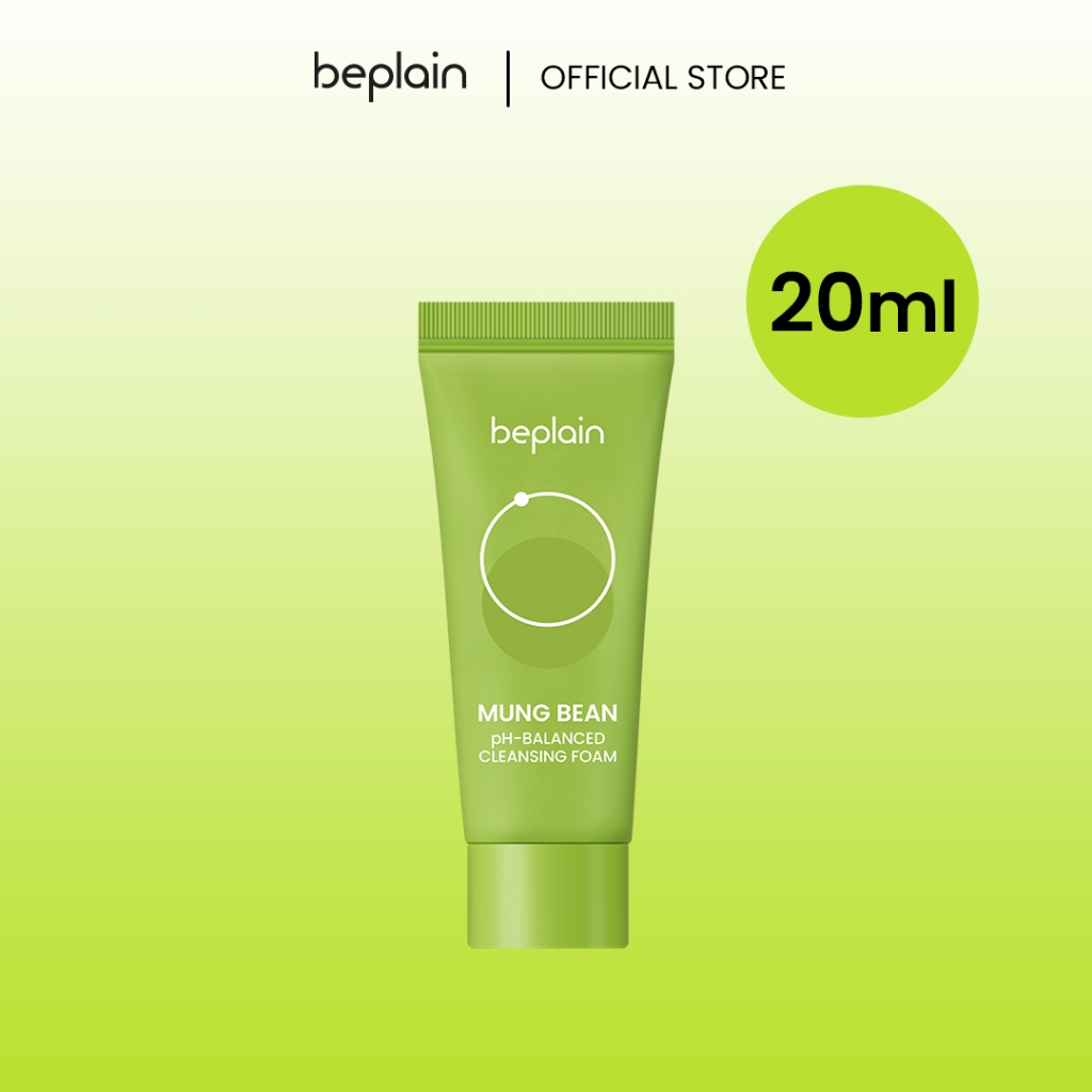 [NOT FOR SALE][BEPLAIN] MUNG BEAN pH-BALANCED CLEANSING FOAM 20ml | Shopee Malaysia