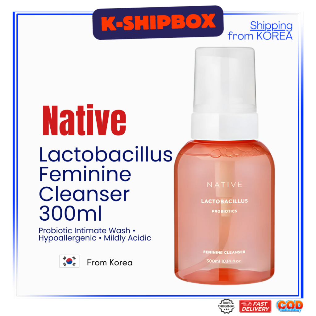 [Native] Lactobacillus Feminine Cleanser 300ml | Probiotic Intimate ...