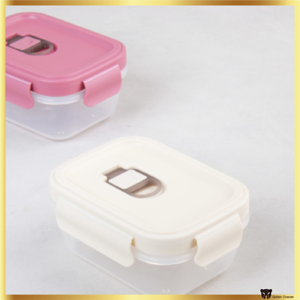 Daiso Korea Microwave-Safe Airtight Container with Air Hole | Shopee ...