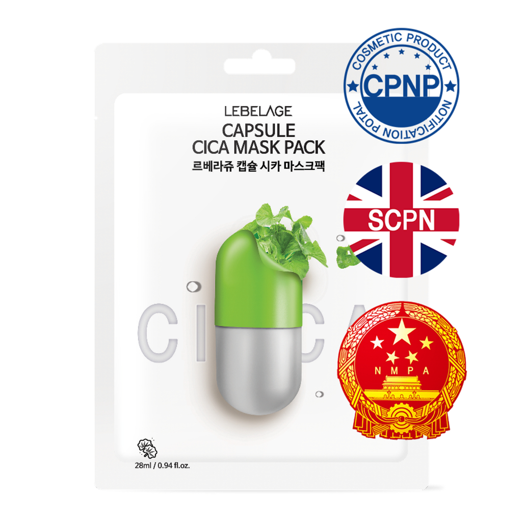 LEBELAGE Capsule Cica Mask Pack | Shopee Malaysia