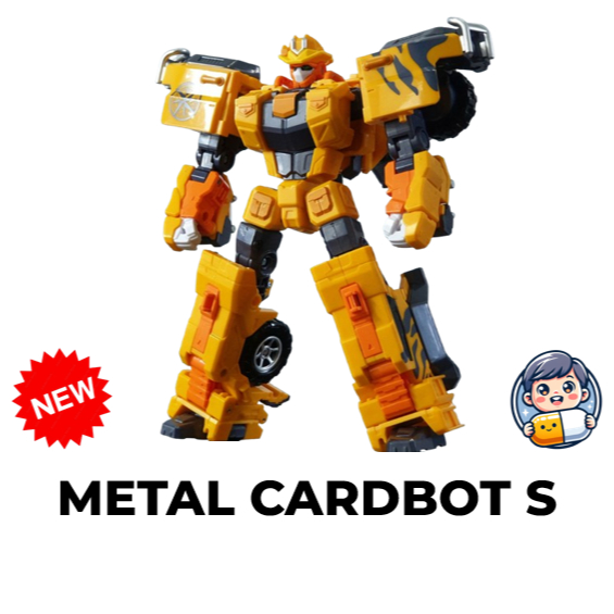 Metal Cardbot S Season 2 Glover Transformation Robot Toy | Shopee Malaysia