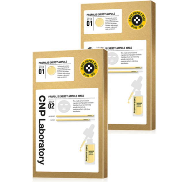 [CNP] Propolis Energy Ampoule 2 in 1 Mask / 5 Sheets x 2 Boxes / K-Beauty Glow Secret | Shopee ...