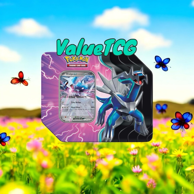 Pokemon TCG English Azure Legends Large Tin 5 Booster Packs (Surging ...