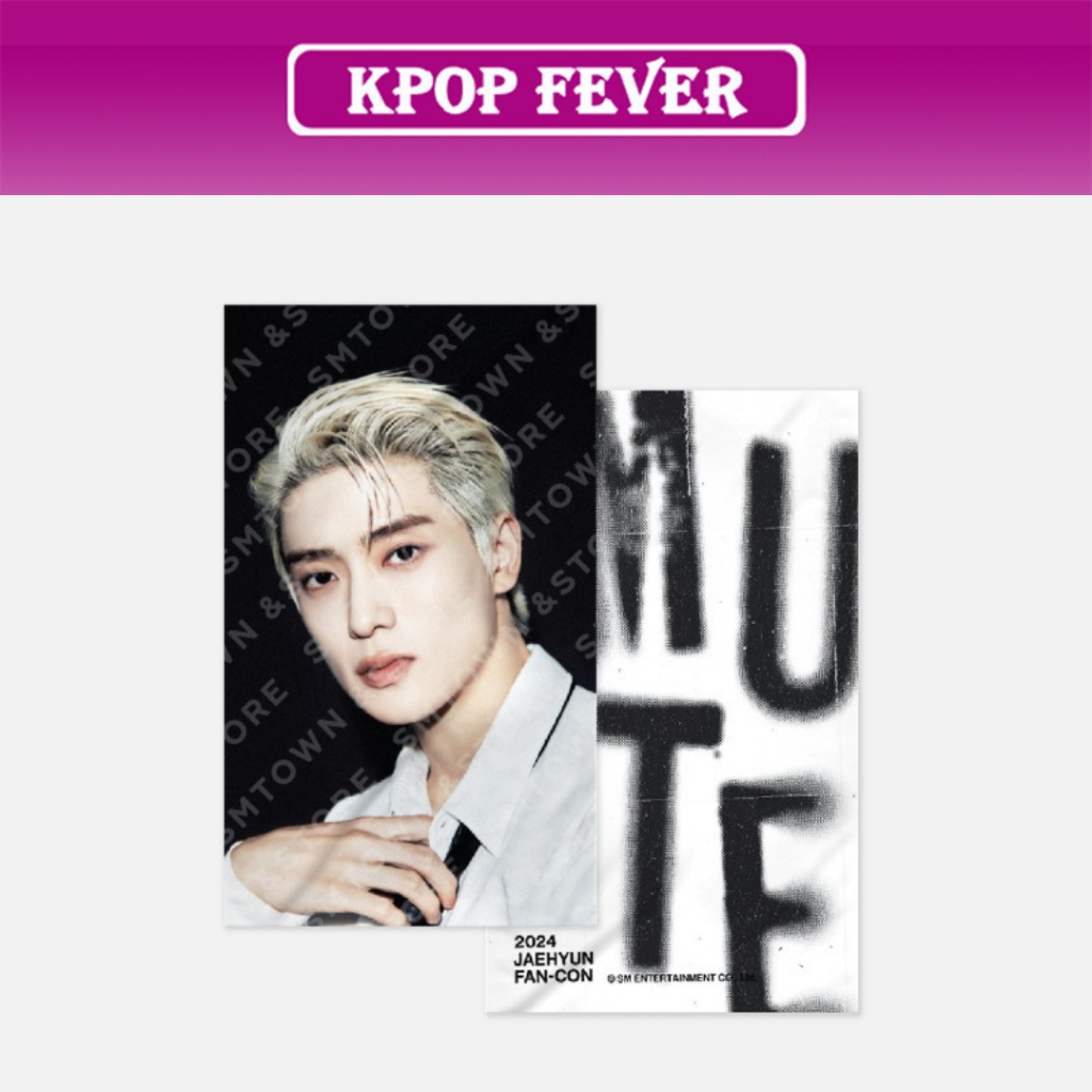 NCT JAEHYUN - [ MUTE ] 2024 FAN-CON MD / SLOGAN | Shopee Malaysia