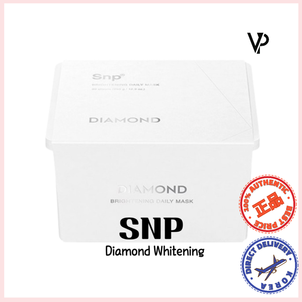 [SNP]Diamond Whitening Mask Daily Mask, 30 Sheets | Shopee Malaysia